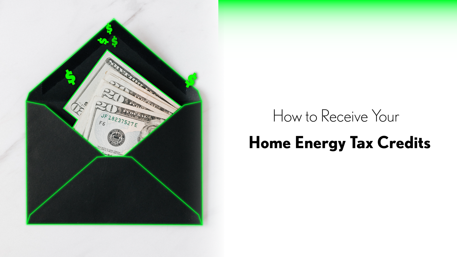 How to Receive Your Home Energy Tax Credits